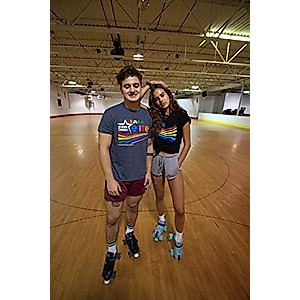 Roller Derby Str Seven Men's Roller Skate, Black/Grey, 9