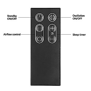 965824-01 965824-02 Air Filter Replacement Remote Control Fit for Dyson Fan Models AM06 AM07 and AM08, Fan Remote with Battery with Magnetic