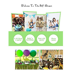 Dinosaur Party Supplies Decorations–Dinosaur Highchair Banner Baby Boy 1st Birthday High Chair Bunting Garland Decoration Wall Decor for Photo Booth Props,Happy Birthday Banner (New Dinosaur Green)