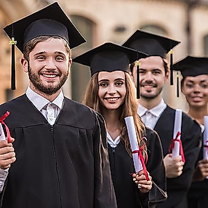 2024 Graduation Tassel, 2024 Tassel Graduation, 2024 Tassel with 2024 Year Gold Date Charms Academic Graduation Cap Tassel 2024 for 2024 Grads, Graduates Graduation Cap Hat Decorations, Black