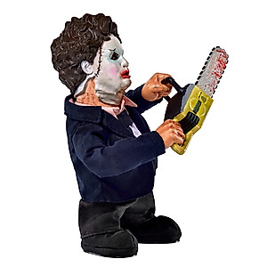 Spirit Halloween Texas Chainsaw Massacre 10.5 Inch Leatherface Sidestepper Decoration | Officially Licensed | Home Décor| Indoor Décor | Halloween Décor | Horror Décor