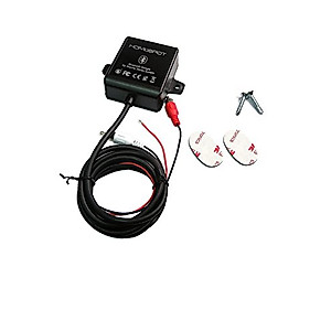 Bluetooth Marine Receiver Adapter Waterproof by HomeSpot Stereo Head Units for Marine Yacht, Boats Vehicles Cars, Motorcycles, ATV, Bath (Built-in Ground Noise Isolator & New Auto Reconnect Function)