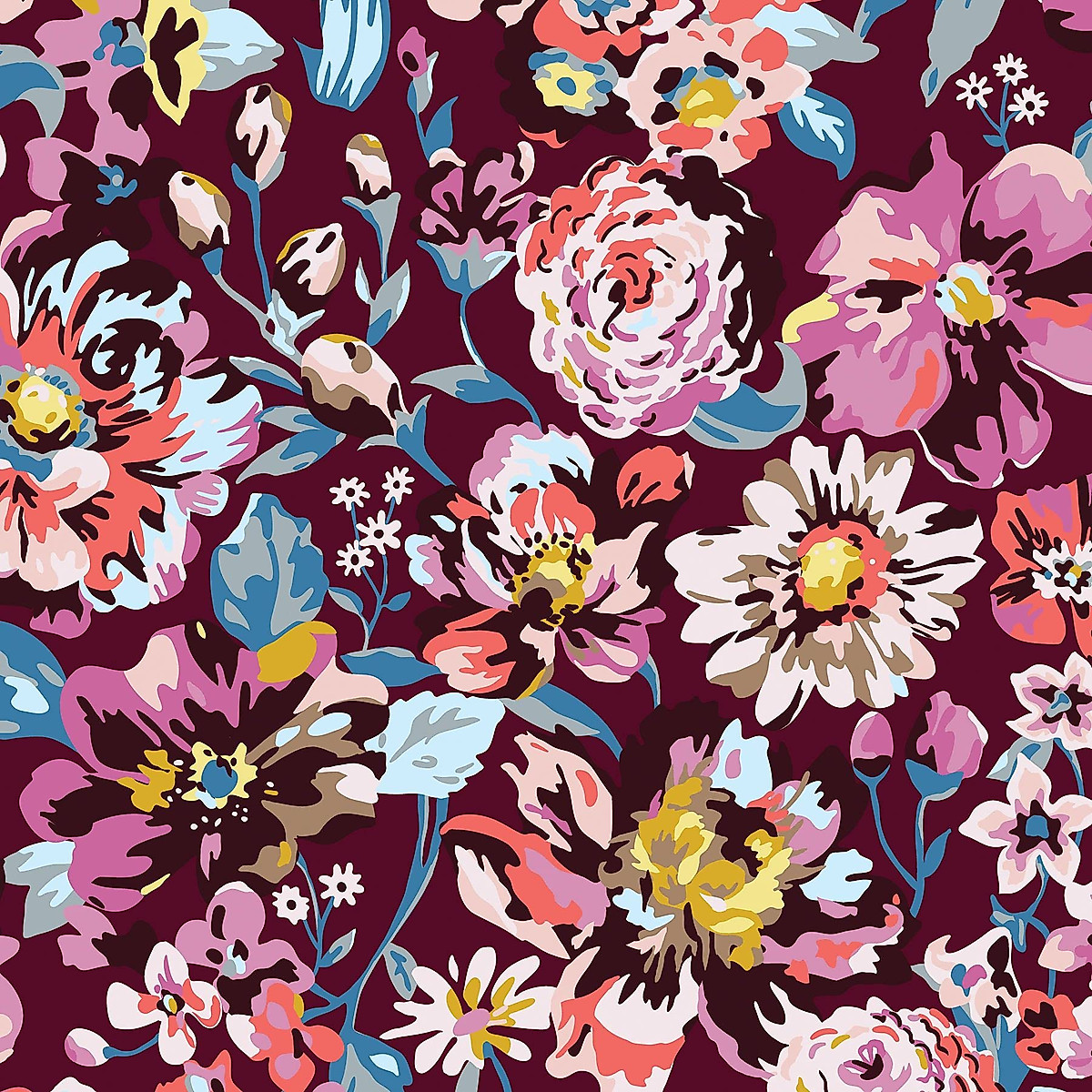 Vera Bradley Women's Lighten Up Journey Backpack, Indiana Blossoms