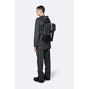 Rains Waterproof Buckle Backpack Mini | Slate