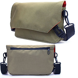 SUMGOGO Fashion Satchel Messenger Crossbody Sling Bag Shoulder Purse for Men Women, 13.1" Casual Sport Daypack Tote Backpack