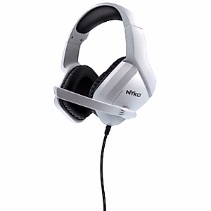 Deluxe Master Pak for PlayStation®5 | Dual Controller Charge Base | High Quality Wired Ergonomic Headset Designed for Over Ears | Silicone Grip Controller Cover and 8 Thumb stick Caps