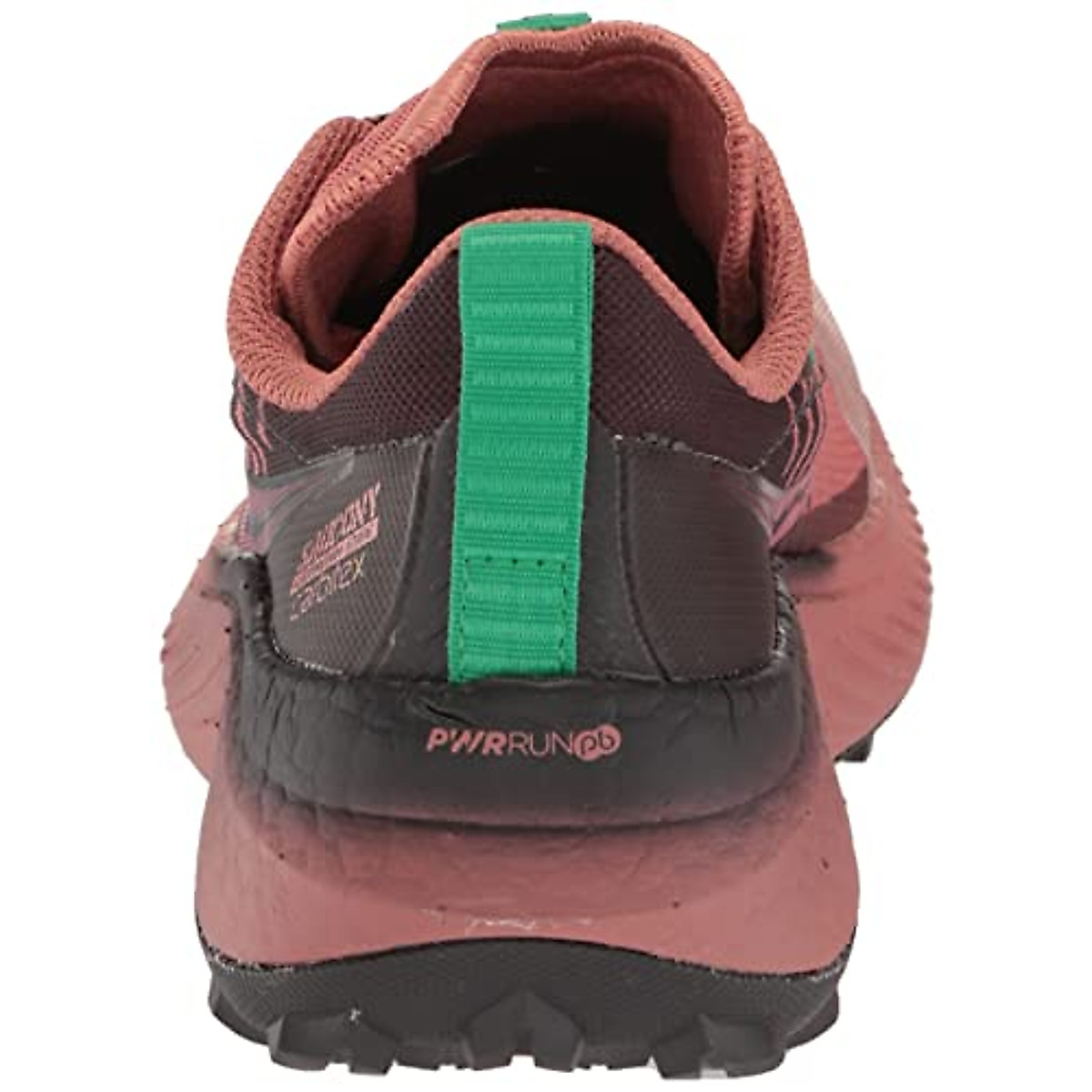 Saucony Women's Endorphin Edge Hiking Shoe, SOOT/Basalt, 8