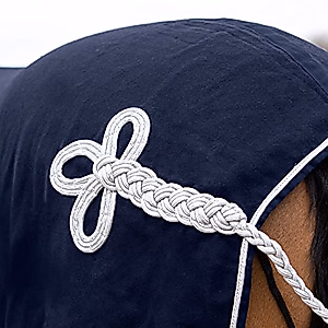 Horze Millau Wool Blanket - Dark Blue - 84 in