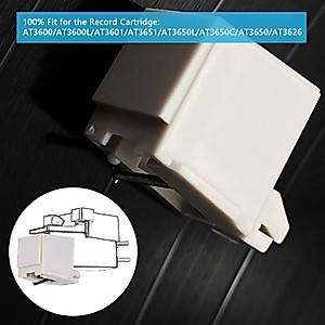 2PCS ATN3600L Diamond Record Player Needles Replacement Stylus for Audio-Technica AT-LP60X, AT-LP60XBT, and AT-LP60XBT-USB Vinyl Turntable Player