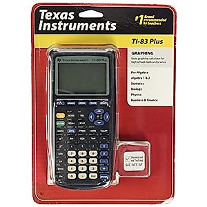 Texas Instruments TI-83 Plus Graphing Calculator (Renewed)