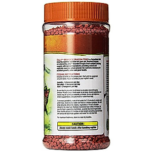 Zilla Reptile Food Bearded Dragon Fortified, 6.5-Ounce (3 Pack)