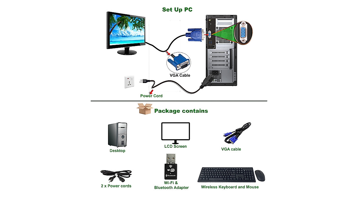 HP Elite 6300 SFF Desktop - Intel i7, 16GB RAM, 256GB SSD