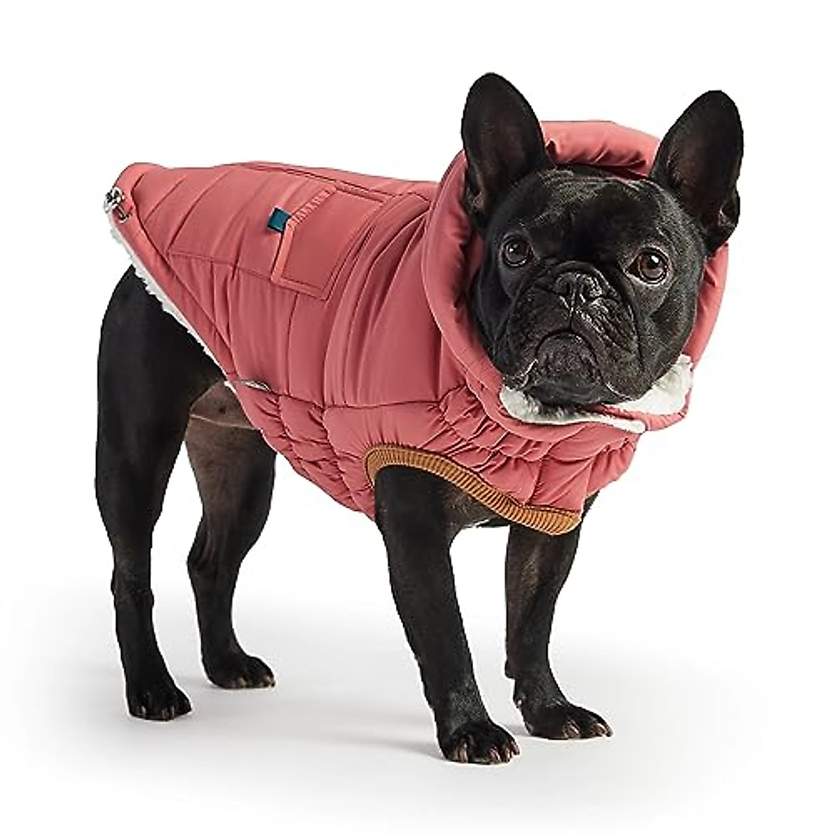 GF Pet Pink Super Puff Dog Parka, Medium