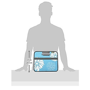 meori Small Collapsible Storage Bin, Fabric Storage Cube, with Dual Handles for Shelves, Small Storage Containers for Organizing