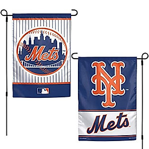 WinCraft MLB New York Mets Garden Flag, 11"x15", Team Color