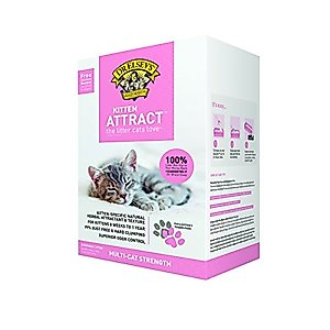 Dr. Elsey's Precious Cat Kitten Attract Kitten Training Litter, Kitten Attract Litter 20lb Bo, 20 lb