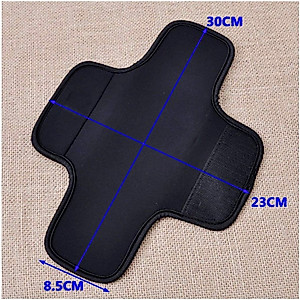 Aebor 1Pair Anti-Slip Padded Cushion Hiking Damping Shoulder Strap for Laptop Bag, Sport Bag, Travel Bag, Backpack,Car Seat Belts Protect Pads