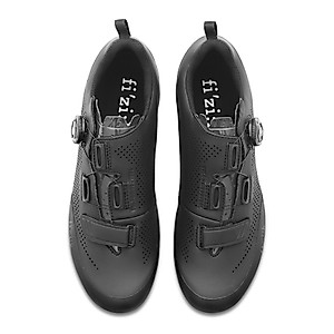 Fizik X5 Terra Cycling Footwear, Black, Size 48