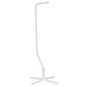 Prevue Pet Products Tubular Steel Hanging Bird Cage Stand 1781 White, 24-Inch by 24-Inch by 60-Inch