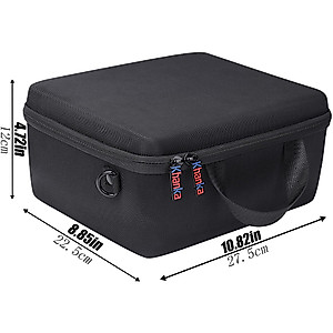 khanka Hard Carrying Case Replacement for Logitech for Creators Blue Yeti USB Microphone/Blue Yeti X USB Computer Mic, Case Only