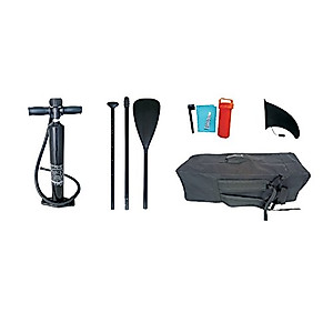 Fitmax Cloudsurfer 9'6" Inflatable Stand Up Paddle Board Extra Wide Design With Triple Bottom Fins