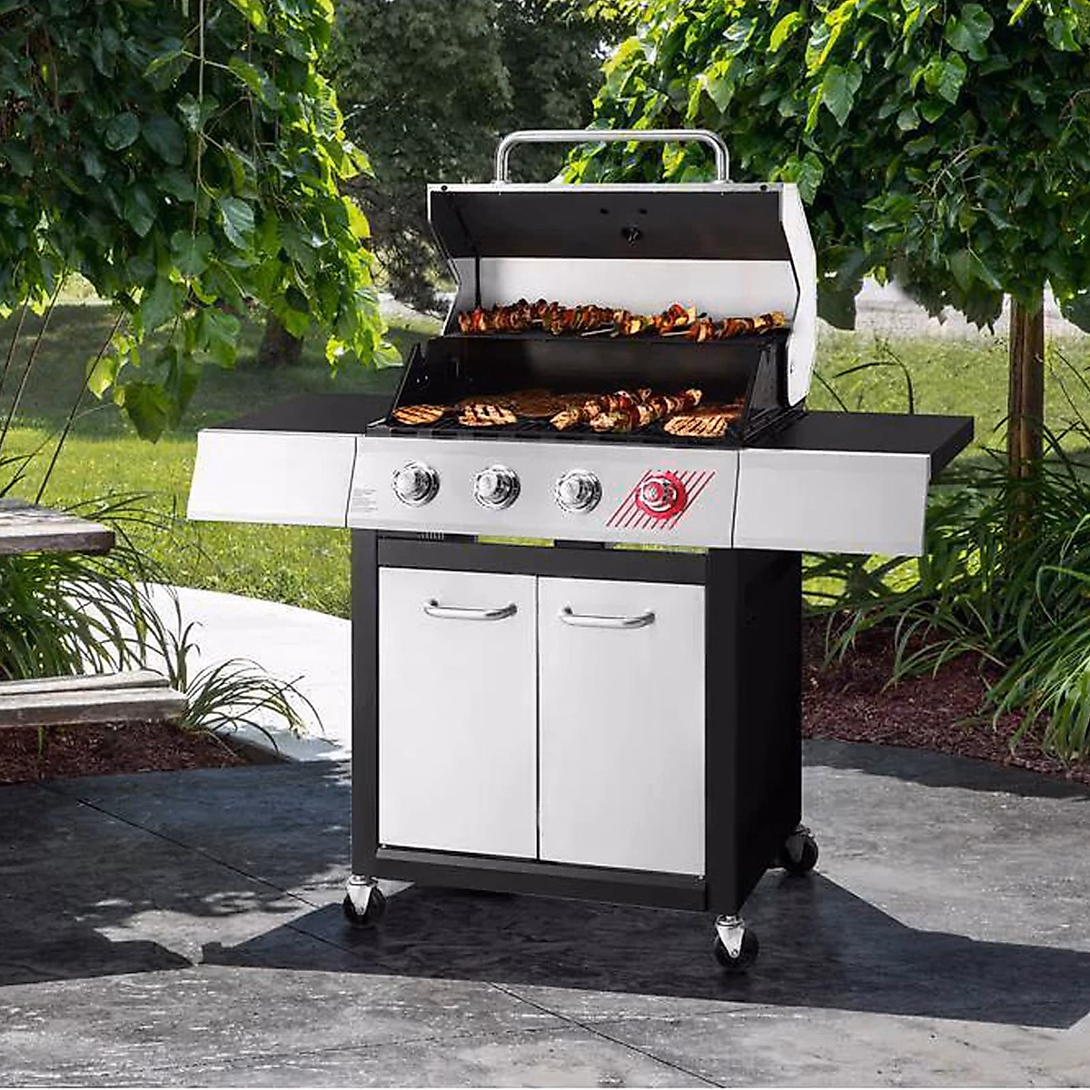 BBQration 70-01-911 Grill Grate for Dyna-Glo 4-Burner Gas Grill DGH450CRP DGH450CRN-D DGH450CRP DGH450CRN DGH451CRP DGH451CRP-D Cooking Grate for Dyna Glo Grill Replacement Parts