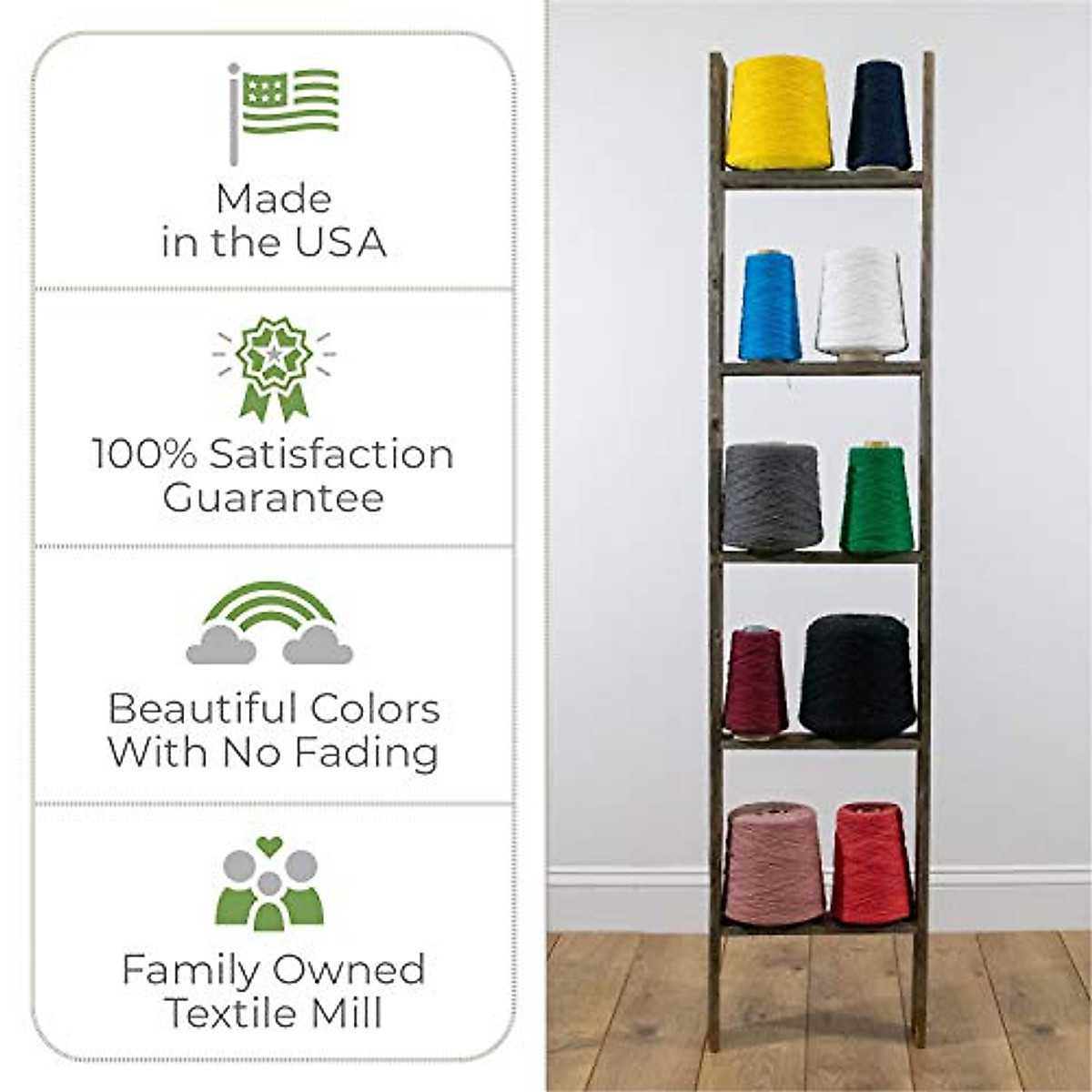 Pure Country Weavers Geometric Lines 1 Blanket by JJ Design House - Gift Tapestry Throw Woven from Cotton - Made in The USA (72x54)