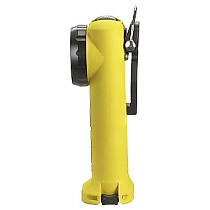 Streamlight 90513 Survivor 175-Lumen Rechargeable Safety-Rated Firefighter Right Angle Flashlight with AC/DC Charging, Yellow