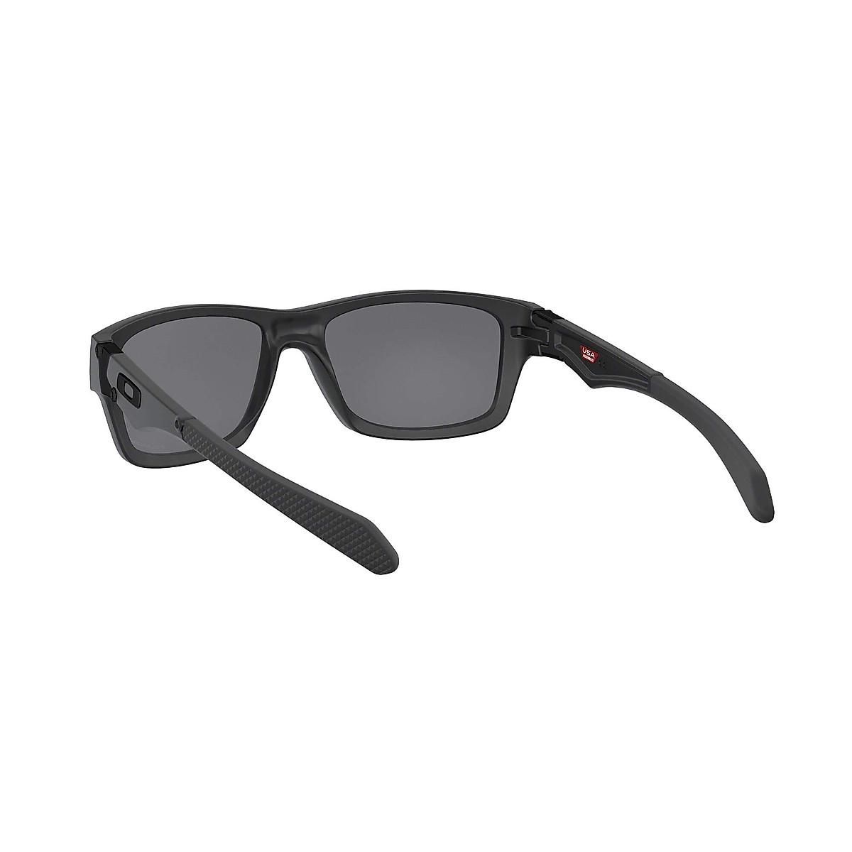 Oakley Men's 0OO9135 Jupiter Squared Rectangular Sunglasses, Matte Black/Black Iridium Polarized, 56 mm