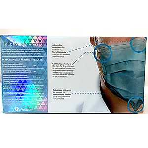 Medicom 2070 Safe Mask Tailormade Masks (Pack of 50)