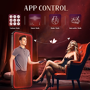 Thrusting Dildo Sex Toys Dildos - Realistic Dildo Sex Toy for Women, Adult Toys for Womens Anal Dildo Vibrator, 8.7 inch Penis Heating Suction Cup Dildo for Female with 9 Thrusting & Vibrating Modes