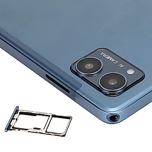 Luqeeg 10.1in Tablet - 12GB RAM 256GB ROM Octa Core HD Tablet, 4G Calling Tablet Support 5G WiFi HD Touch Screen, WiFi Tablet Gaming Tablet for Android 11 8800mAh Fast Charging, Blue