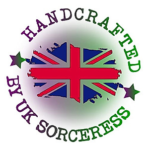 Naturally Wicked Spellbinding Candle | Scented Crystal Spell Candle | Inc Unique Candle Gift Box (Love)