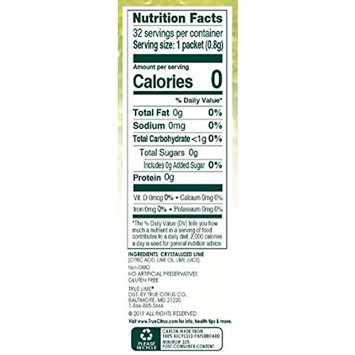 True Lime 32-count (pack of 6)