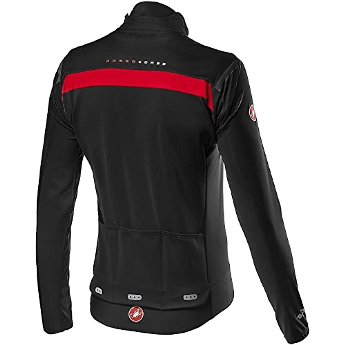 CASTELLI Men's Alpha ROS 2 Jacket, Light Black, X-Large-XX-Large