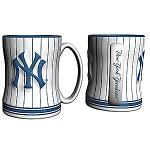 Boelter Brands MLB New York Yankees 278691 Coffee Mug, Team Color, 14 oz