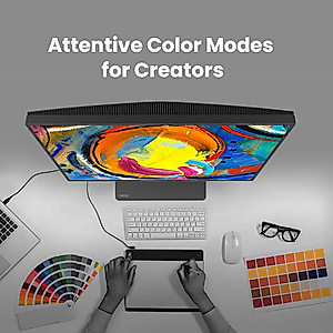 BenQ PD2700U 27 inch 4K UHD IPS Monitor | HDR | 100% sRGB and Rec. 709 | AQColor Tech for Accurate Reproduction (Renewed)