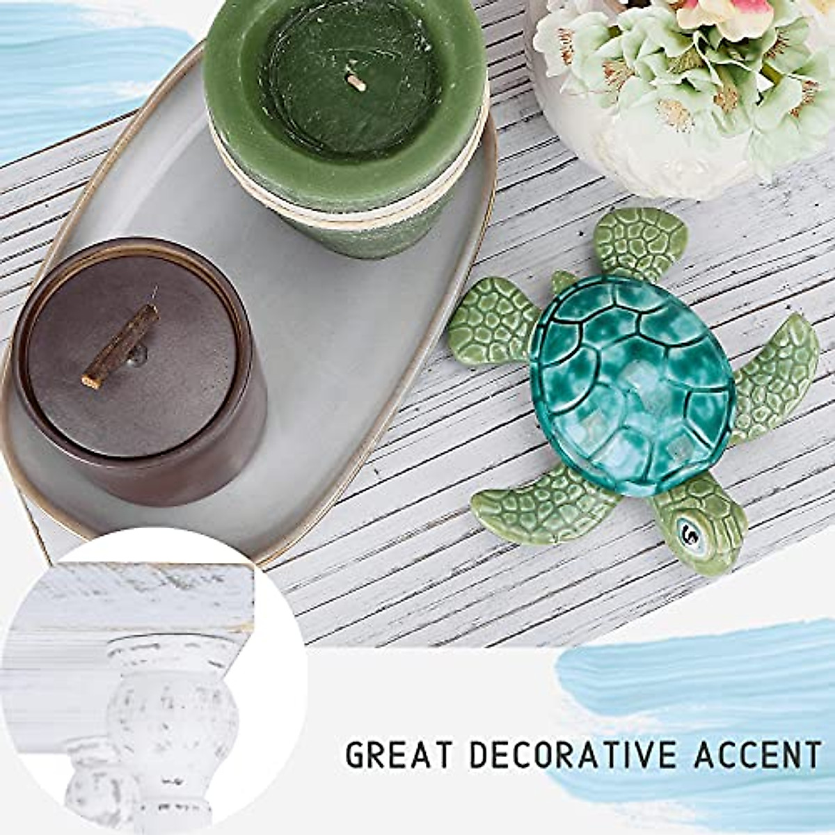 Farmhouse Wooden Riser Decorative Tray - Rustic Pedestal Stand/Tray Wood Riser for Coffee Bar Table Decor, Wooden Display Riser for Farmhouse Accent Centerpiece in Kitchen/Bathroom/Dining/Living Room