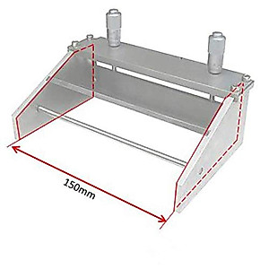 150mm Adjustable Film Coating Applicator Film Coater with Micrometer Wet Film Preparation Device 0-3500μm Width (film casting doctor blade)