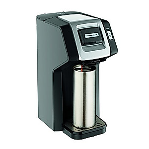Hamilton Beach Commercial HDC311 Single-Serve Hospitality Coffee Maker, Black, 10.2 x 13.35 x 6.5 in