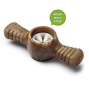 Benebone Pawplexer Interactive Treat Dispensing Tough Dog Puzzle Chew Toy, Made in USA, Small, Real Bacon Flavor