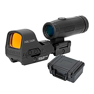 Holosun HS510C & HM3X Combo Multi-Reticle Circle Dot Open Reflex Sight w/3x Flip-to-Side Magnifier 510C-HM3X