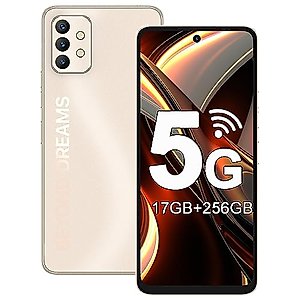 UMIDIGI A13 PRO MAX 5G Cell Phone, 17GB+256GB Android 12 Unlocked Smartphone with 6.8" Full Screen 64MP AI Triple Camera MediaTek Dimensity 900 5150mAh Battery Smartphones