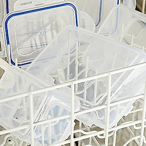 LocknLock Food Storage Container Set, 10 Piece, Clear