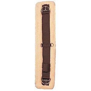 Weaver Leather Fleece Lined Super Cinch, 34-Inch, Brown/Maize