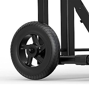 OUPES Hand Truck Sturdy Roll Cart for Mega 1, Mega 2, 2400w Power Station, to Make Easy Moving, Easier Telescopic Handle and Go Anywhere Wheels, Also Use with1800w/1200w Power Stations