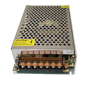 AC 110V to DC 12V 10A 120W Universal Regulated Switching Power Supply Adapter Transformer Driver Converter for LED Strip Light, CCTV Security Camera System, Computer Project