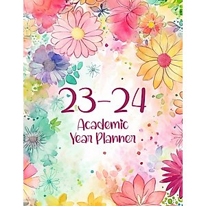Academic Planner 23-24: Weekly and Monthly Academic Planner with To-Do List: Academic Planner 2023-2024: Academic Planner, from July 2023 - June 2024
