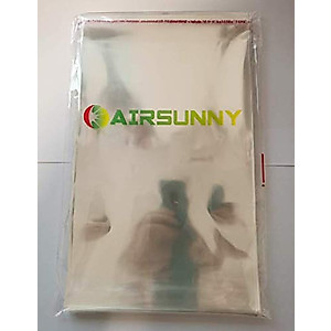 AIRSUNNY 200 Pcs 6x9 Clear Resealable Cello/Cellophane Bags Good for Bakery, Candle, Soap, Cookie Poly Bags