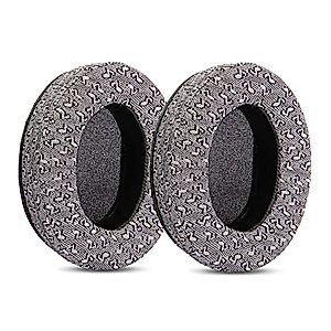 TaiZiChangQin Upgrade Thicker Ear Pads Cushion Memory Foam Replacement Compatible with Cowin E8 E-8 E 8 Headphone (Gray Fabric Earpads)
